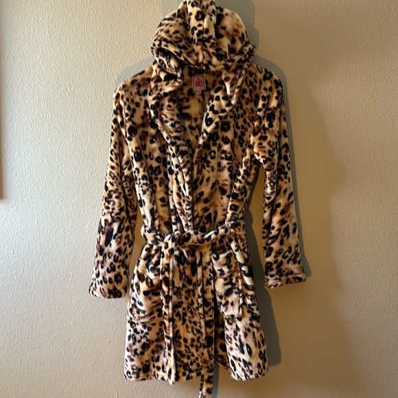 Juicy Couture | Intimates & Sleepwear | Juicy Couture Fleece Cheetah ...